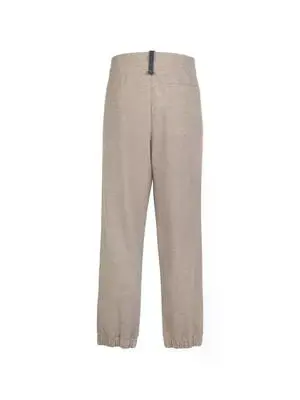 Sease Oyster Beige Jersey Track Pants