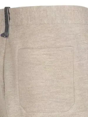 Sease Oyster Beige Jersey Track Pants