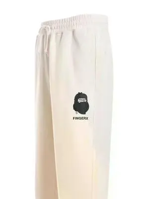 FINGERCROXX Drawstring Logo Track Pants