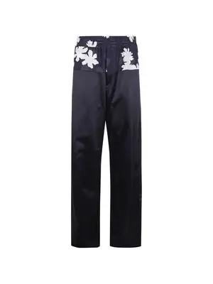 Dries Van Noten Pablo" Bicolor Trousers - Black