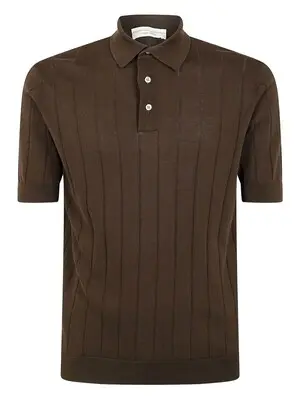 Filippo De Laurentiis Short Sleeve Polos For Men