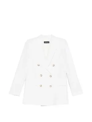 DRHOPE Double-breasted Blazer Jacket