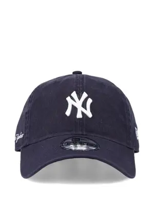 New Era Washed Script 9twenty New York Yankees Baseball Cap - Blue
