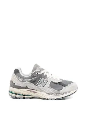 NEW BALANCE Nubuck Mesh Lifestyle Sneakers - Gray