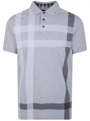 Barbour "blaine" Polo Shirt Gray