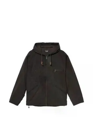 Comme Des Garçons Washed Hooded Jacket
