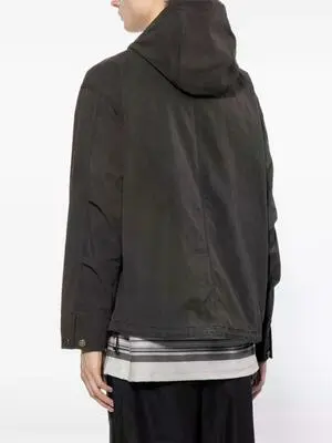 Comme Des Garçons Washed Hooded Jacket