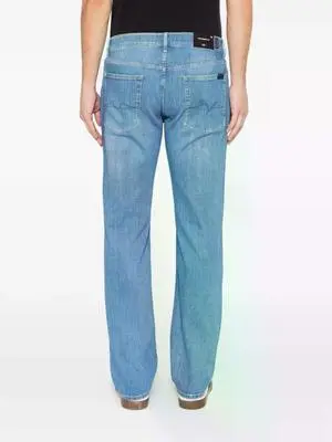 7 For All Mankind Straight Leg Jeans - Blue