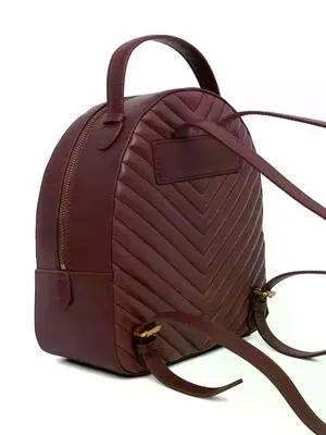 Pinko Love Chevron Backpack - Red