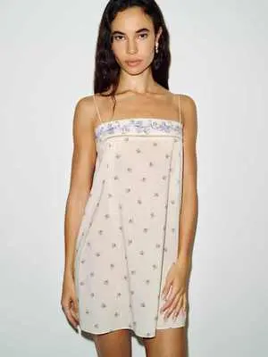REFORMATION Aurora Mini Sleep Dress