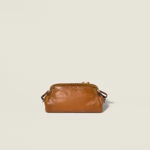 Miu Miu Caprice Leather Clutch