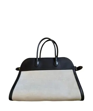 THE ROW Margaux Linen Handbag