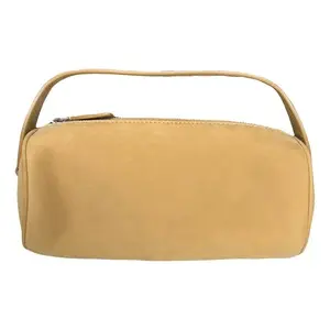 THE ROW 90s Suede Handbag - Beige