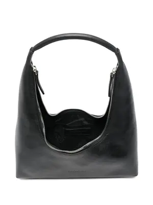 MARGESHERWOOD Leather Hobo Bag - Black
