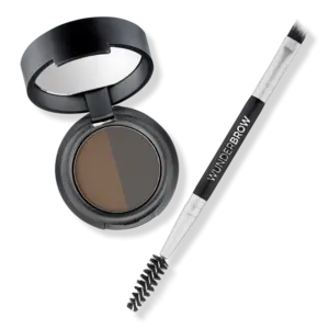 WUNDERBROW Soft Brow Define & Fill Powder Duo - Black/brown