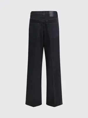 HAIKURE Wide Leg Denim Jeans - Black