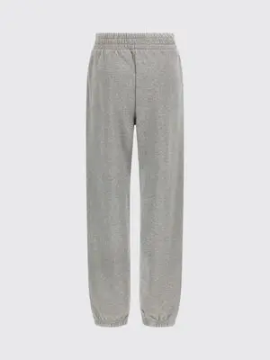 Off-White Cotton Jogging Pants - Grey