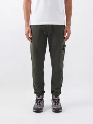 Stone Island Jogger Pants With Cargo Pocket - Grey