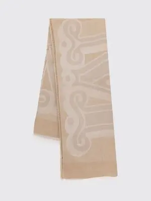 Max Mara Linen Blend Scarf - Brown