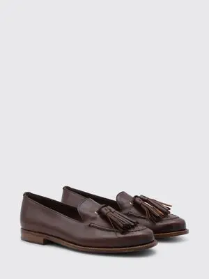 Church's Renee Leather Loafers With Tassels - Burnt