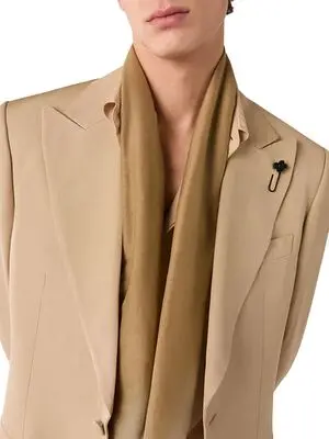 LARDINI Neck Scarf - Nude