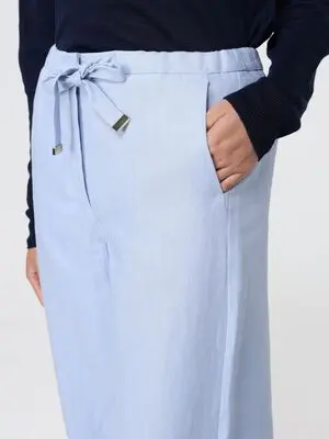 Max Mara Medea Linen Wide Leg Trousers