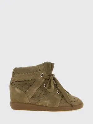 Isabel Marant Étoile Bobby High-top Suede Sneakers - Grey
