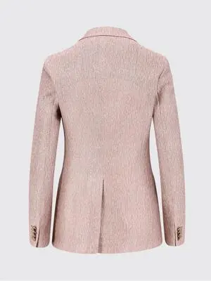 Tagliatore Cotton Double-breasted Blazer - Pink