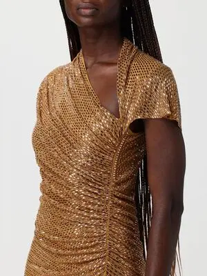 SELF-PORTRAIT Dress - Gold