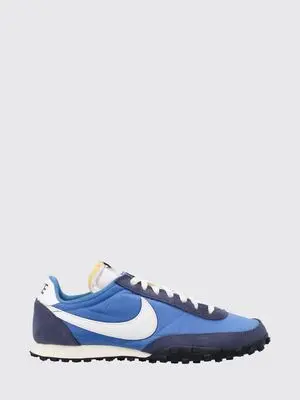 Nike Waffle Racer Nylon And Suede Sneakers - Blue