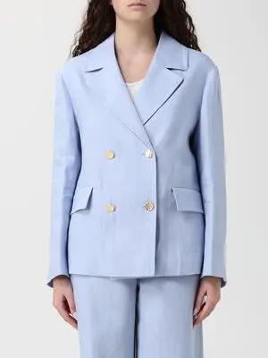 Max Mara Double Breasted Jacket - Blue