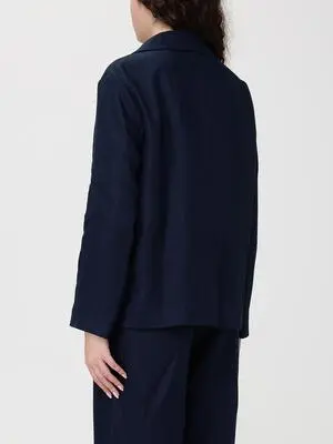 Max Mara Double Breasted Jacket - Navy