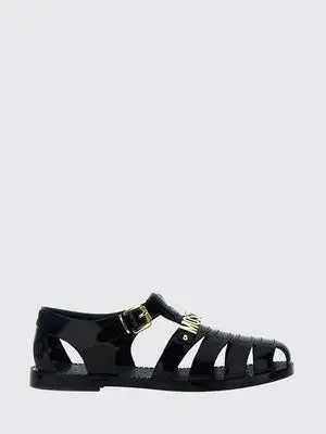 Moschino Pvc Caged Sandals - Black