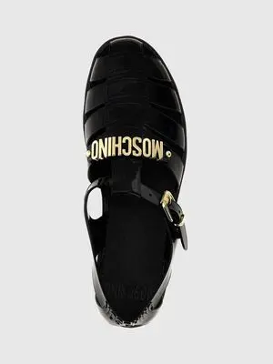 Moschino Pvc Caged Sandals