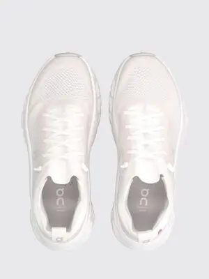 On Lace Up Sneakers - White