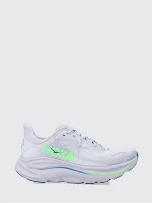 HOKA® Technical Mesh Lace-up Sneakers - Mouse Grey
