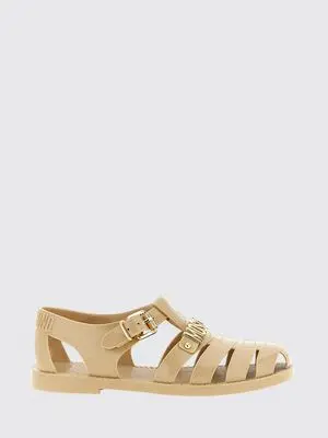 Moschino Pvc Caged Sandals - Beige
