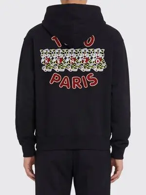Kenzo Embroidered Tiger Hoodie - Black