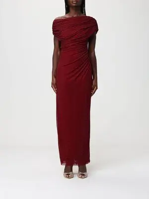 SELF-PORTRAIT Dress - Burgundy