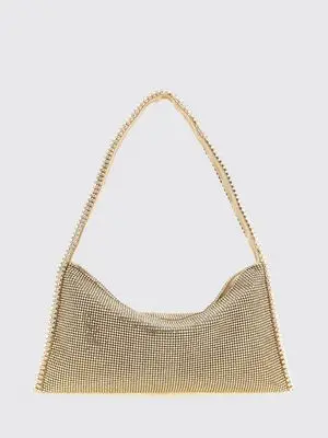 Benedetta Bruzziches Embellished Mesh Handheld Bag - Gold