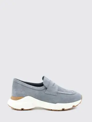 TOD'S Tod's Suede Loafers Grey