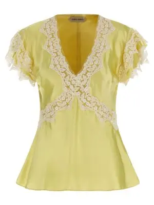 Alberta Ferretti Top - Yellow