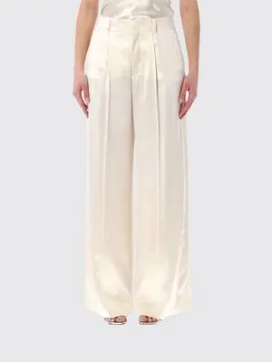 Alberta Ferretti Wide Leg Trousers - Ivory