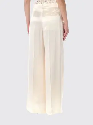 Alberta Ferretti Wide Leg Trousers - Ivory
