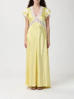 Alberta Ferretti Dress Yellow