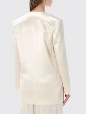 Alberta Ferretti Double-breasted Blazer - Ivory