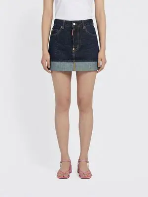 Dsquared2 Denim Mini Skirt