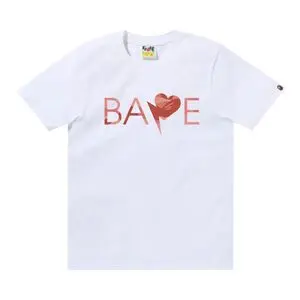 A BATHING APE 1st Camo Heart Logo Tee