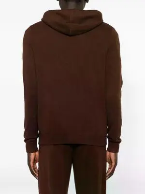 Eric Bompard Hooded Cashmere Hoodie - Brown
