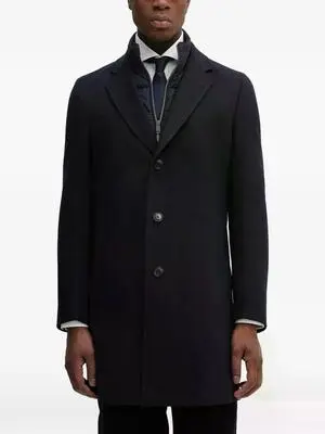 Boss Straight Hem Coats For Men